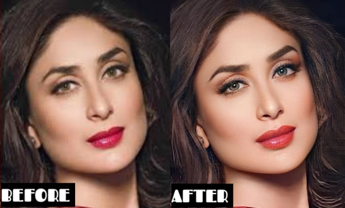 Do high end portrait retouching, photo editing with high resolution by ...