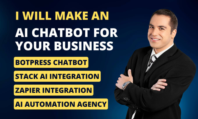 Make ai chatbot or do ai automation with voiceflow, botpress, vapi ai ...