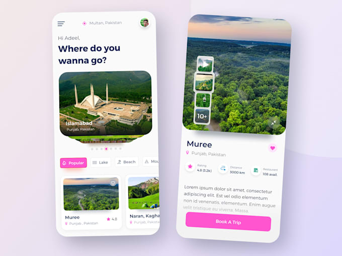 Stunning mobile app design which elevate user experience by Adeel ...