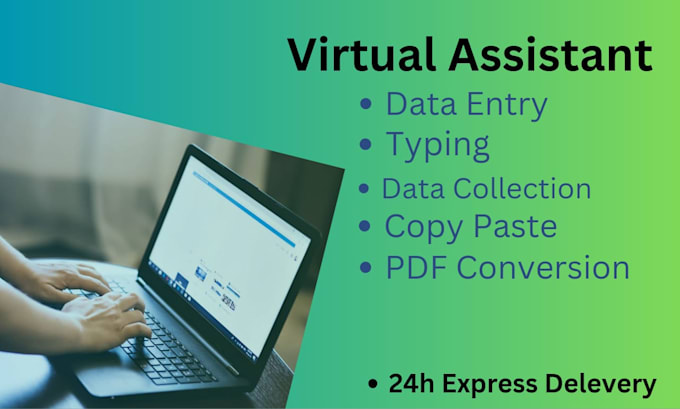 Do virtual assistant data entry, typing and copy paste by Mdswansorder ...