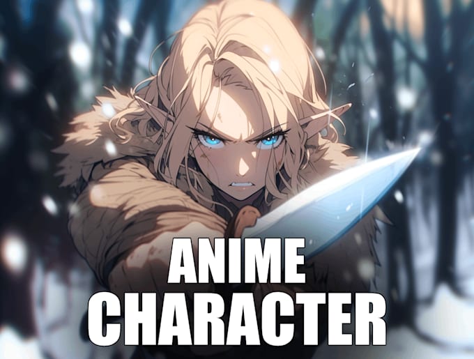 Make a custom anime character for you by Mackenziexn | Fiverr
