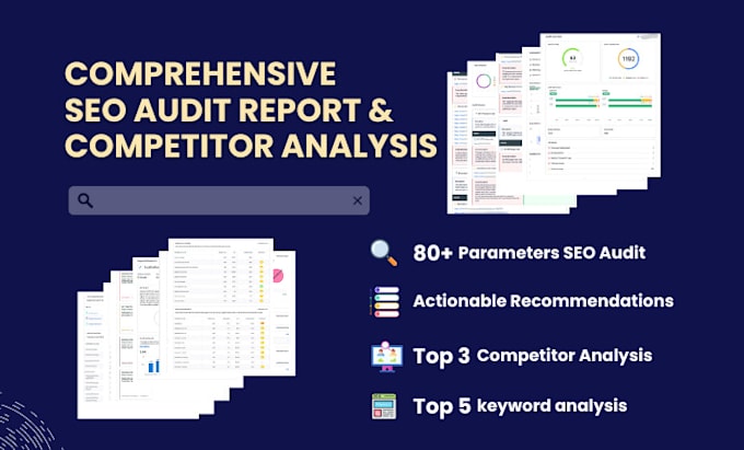 Do a comprehensive seo audit and competitor analysis for your business ...