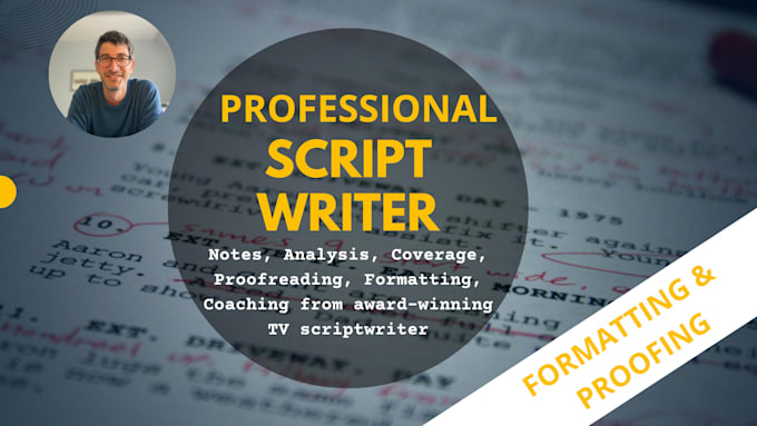 Proofread and format your screenplay or script by Sbg1000 | Fiverr
