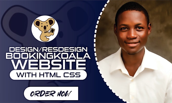 Build, redesign bookingkoala, wordpress website with html css booking koala by Henrygrits | Fiverr