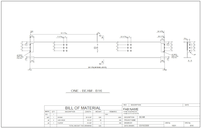 Do assembly and part drawings by using tekla aisc std by Sai_somu | Fiverr