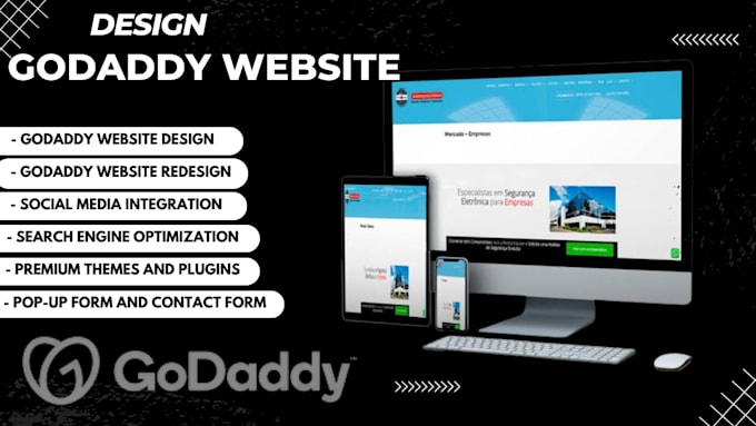 Design godaddy website design, redesign godaddy website, godaddy ...
