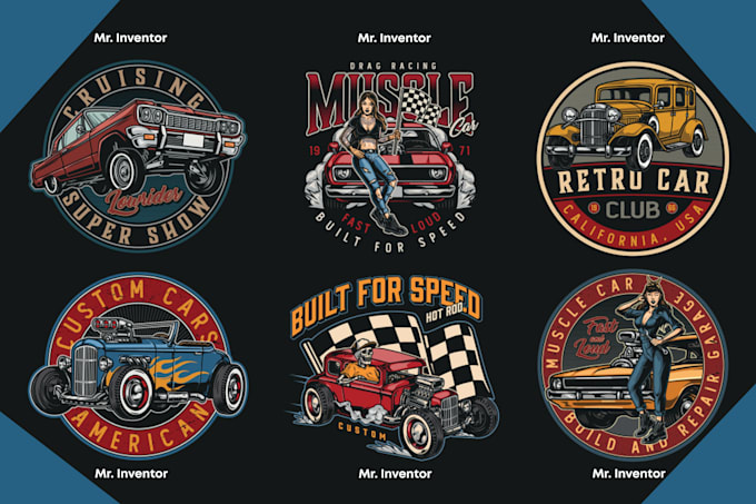 Create car racing and automotive logo by New_orleans | Fiverr Create car racing and automotive logo by New_orleans | Fiverr