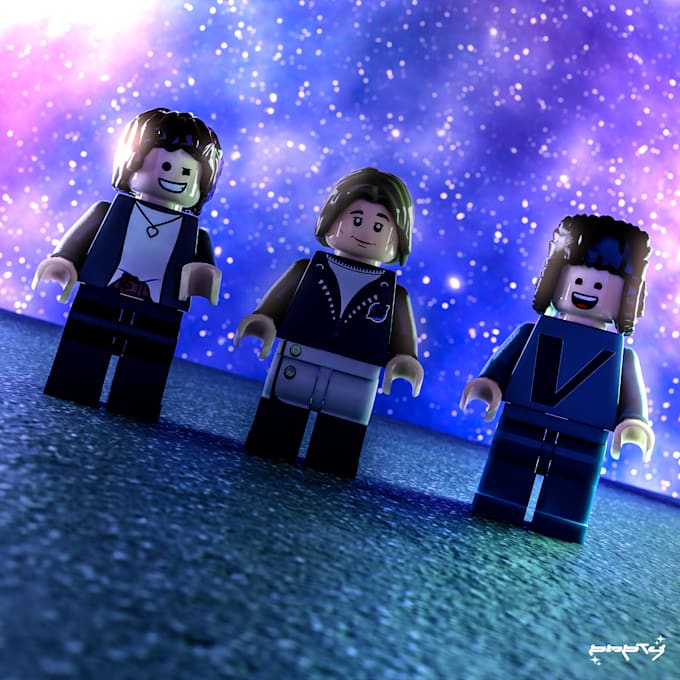 Create custom lego character in 3d by Wakeup3mpty | Fiverr