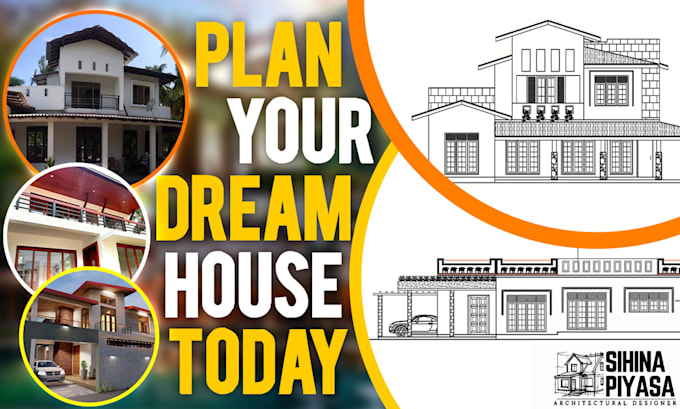 Create 2d architectural floor plans as you like by Gayan_chamara | Fiverr