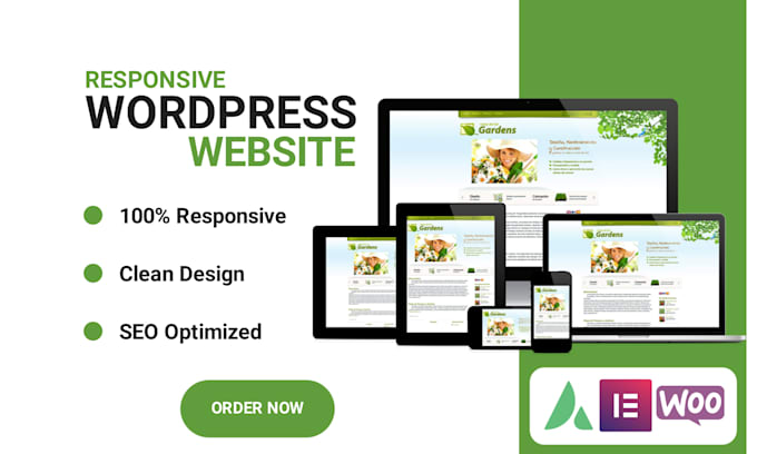 Be your wordpress elementor expert and provide responsive website by Iamosamach | Fiverr