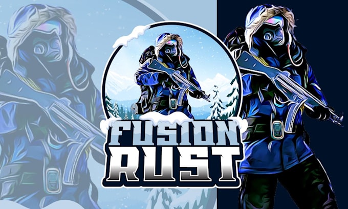 Design A Amazing Rust Server Logo Icon And Banner By Dakreators Fiverr