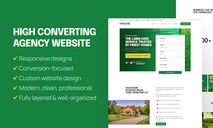 Design and build a highly converting smma agency website in figma by ...