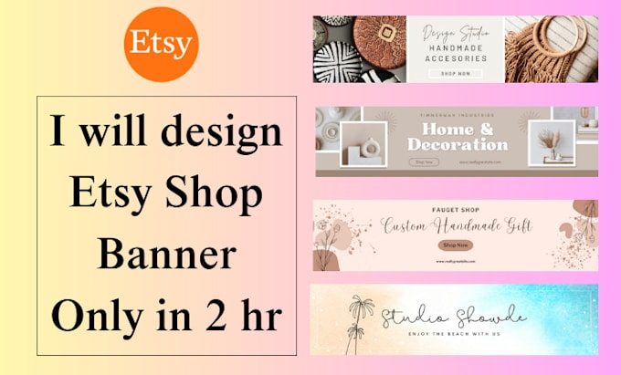 Design etsy banner, etsy shop banner, and logo in 2 hour by Matias ...