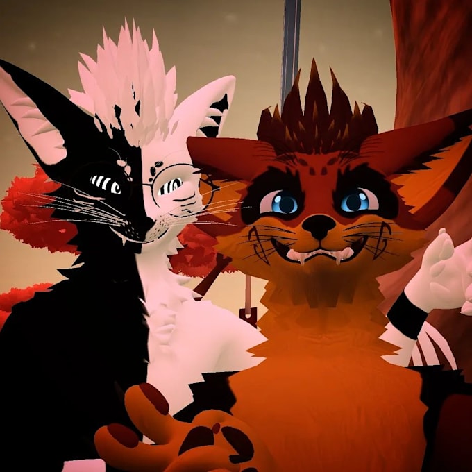 Edit vrc avatar, vrcharacter, furry art, unity vr avatar upload for ...