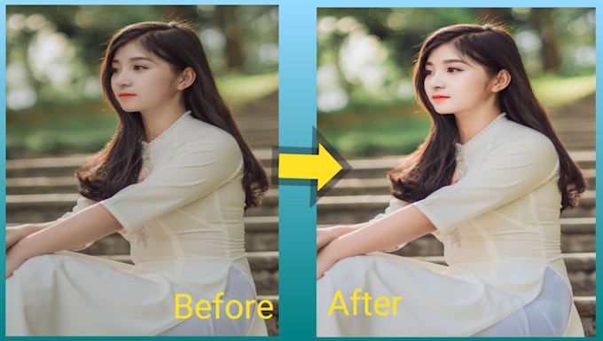 Sharpen enhance, photo, retouching images from low to high by ...