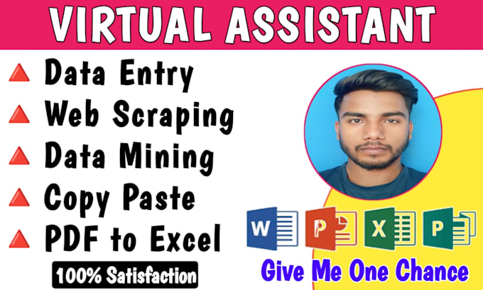 Do data entry, copy paste, convert pdf to excel data entry by Ind_sameem | Fiverr