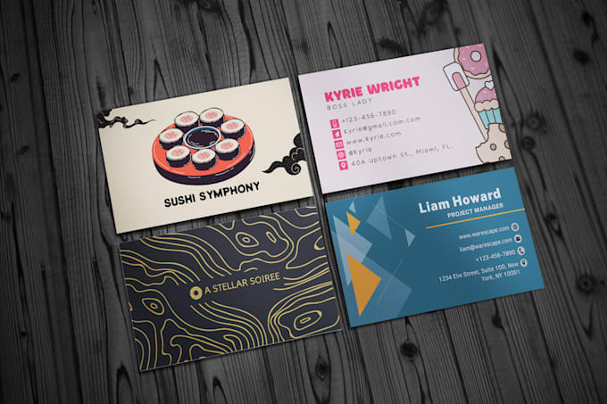 Design business card ready for print by Saba_arsalan1 | Fiverr