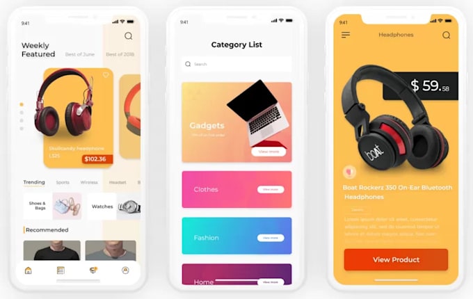 Build mobile app in flutter for ios and android by Zahidmehmoodgee | Fiverr