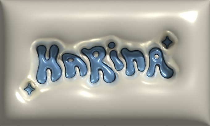 Make a design with a 3d balloon effect by Workingdeer | Fiverr