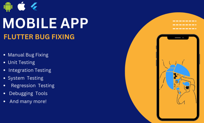 Expertly fix bugs in your flutter app by Kashanali14 | Fiverr