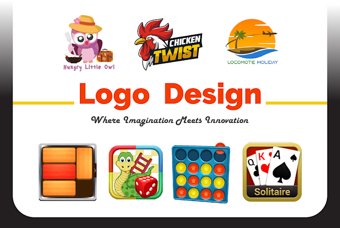 Design logo where imagination meets innovation by Mithunatram | Fiverr