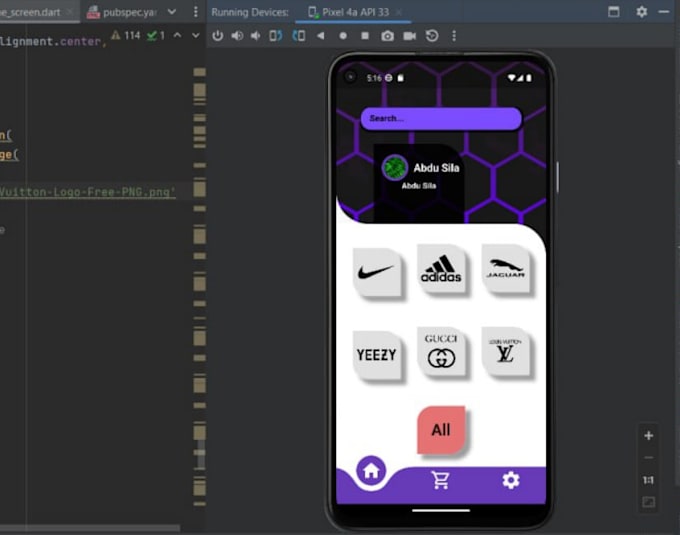 Ui design for flutter projects, 3d designs are my favorite by ...
