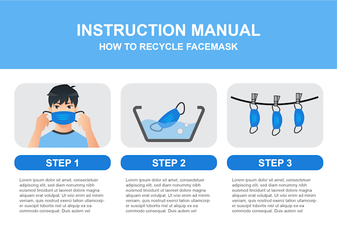 Design user guide instruction manual for your product step by step by I ...