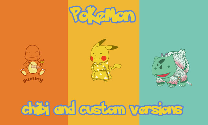 Pokémon Pikachu Oc Chibi