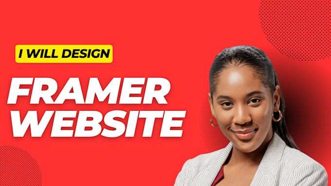 Design a stunning framer website by John_jibola | Fiverr