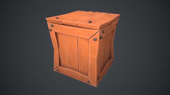 Model and texture 3d stylized game prop or asset for game by ...