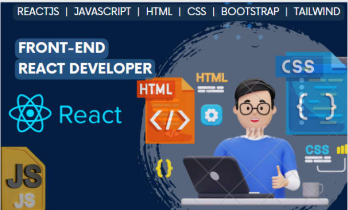 Develop Your Best Front End Website Using Reactjs Html Css By Talhafayyaz1 Fiverr