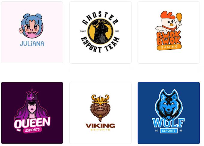 Do a random gaming logo for esport team, by canva by Ssgyad_ | Fiverr