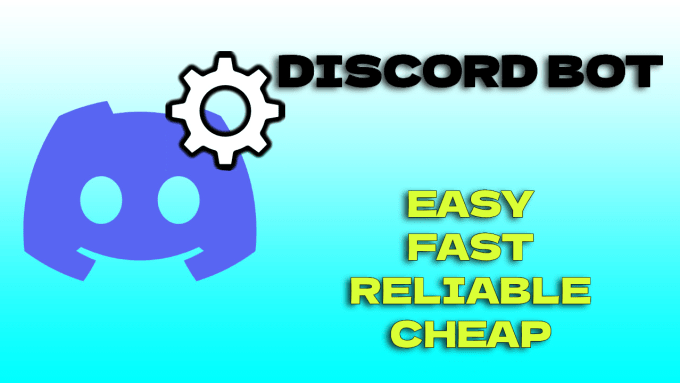 Create Your Own Custom Discord Bot By Noahjehova Fiverr