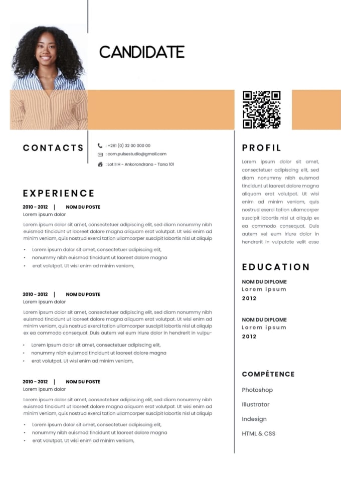 Make your cv more attractive by Lily_marie_ | Fiverr Make your cv more attractive by Lily_marie_ | Fiverr