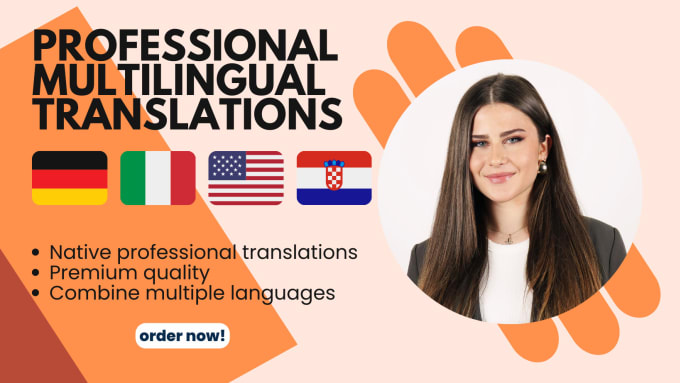 Professionally translate in 4 languages by Leilasskills | Fiverr Professionally translate in 4 languages by Leilasskills | Fiverr
