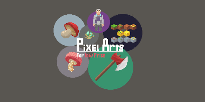 Make any pixel art for you, from 8px to 128px solution by M1celiy | Fiverr