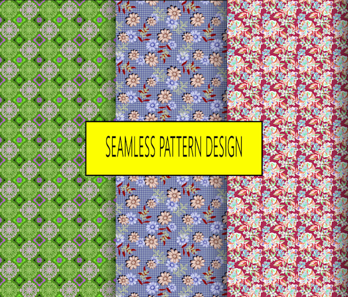 Do seamless pattern design by Abrarhussain534 | Fiverr