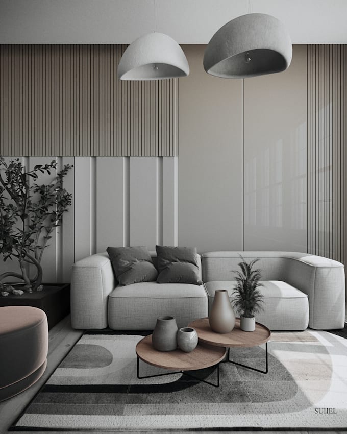 Model and or render interior spaces by Osasumweni | Fiverr