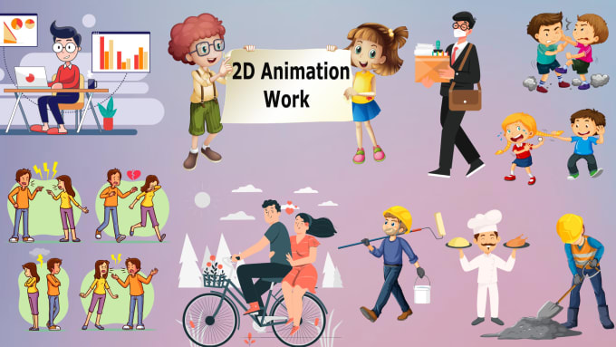 Make 2d animation video and e learning projects by Animator_akash | Fiverr