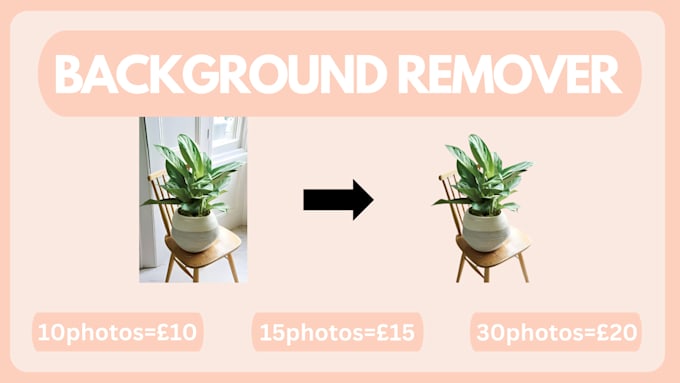 Remove the background of any photo by Pluumuu | Fiverr