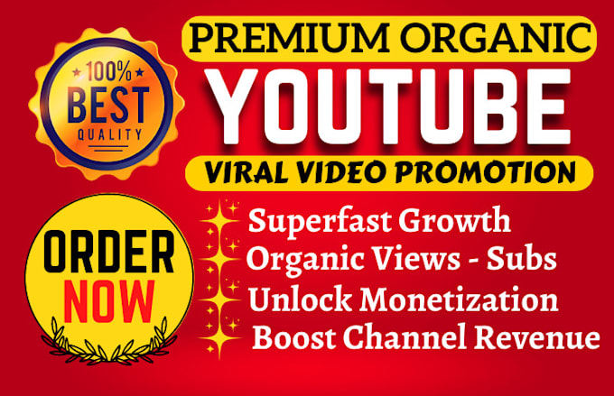 Superfast usa youtube promotion organic music video marketing views by ...