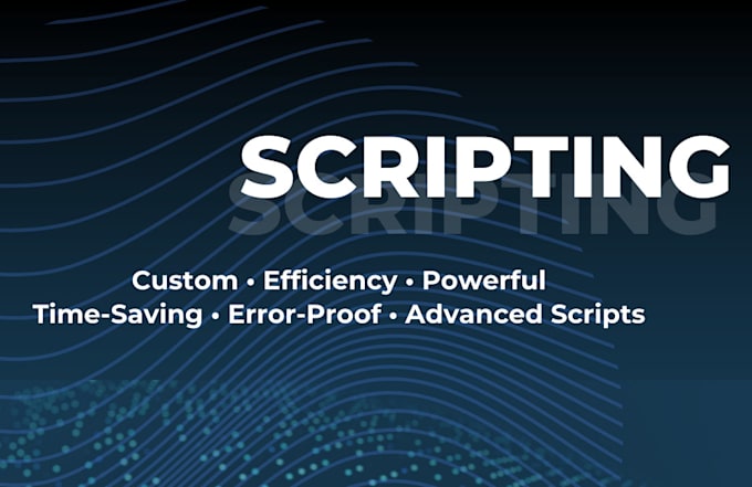 Create scripts to automate tasks by Aaronbruner | Fiverr Create scripts to automate tasks by Aaronbruner | Fiverr