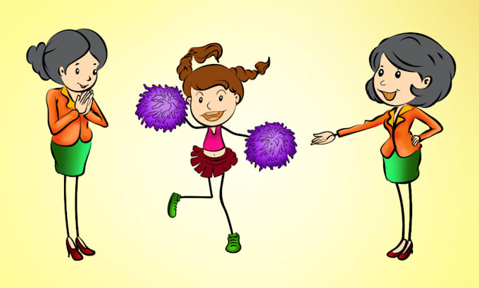 Draw stickman stick figure illustrations in doodle art style by ...