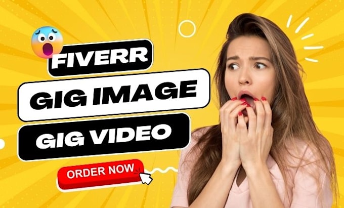 Design fiverr gig image thumbnail, cover photo and gig video by ...