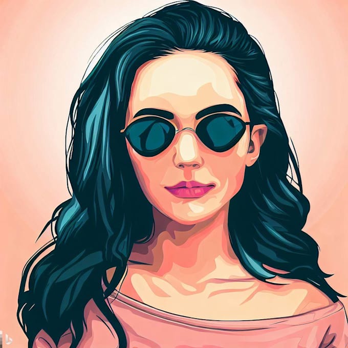 Design amazing vector portrait by Trajanmarkov3 | Fiverr