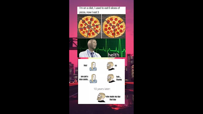 Make youtube shorts meme by Saulgoodmanmcgi | Fiverr