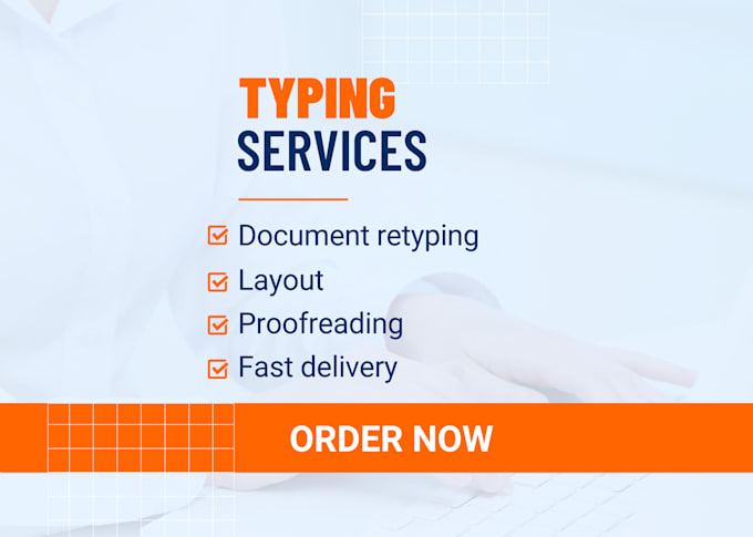 Quickly retype your documents into editable formats by Maunga___ | Fiverr