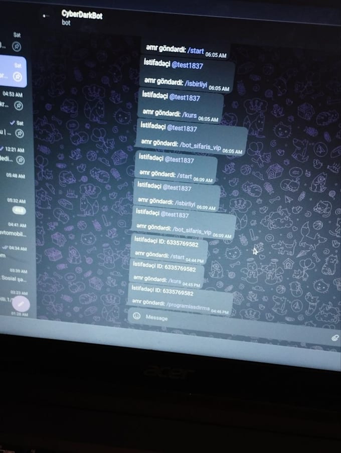 Preparing a telegram bot with python by Cyberman20 | Fiverr