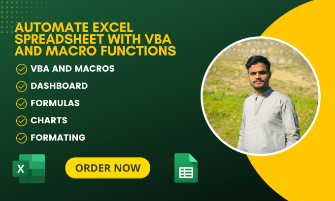 Create Excel Spreadsheet With Advanced Formulas Vba And Macros By Excelexpert8 Fiverr