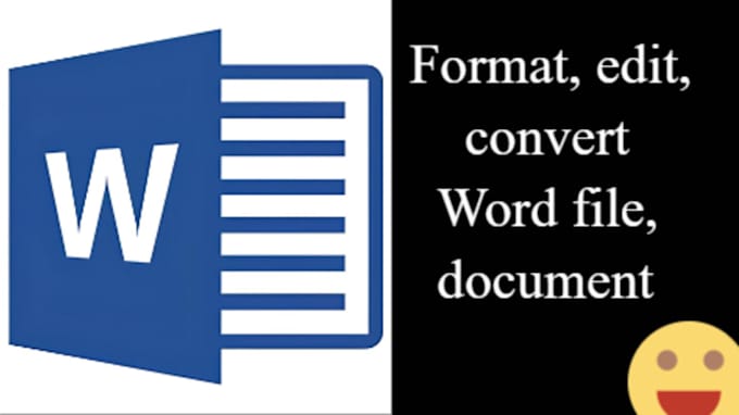Type, format, edit microsoft word document for you by Art_metal | Fiverr